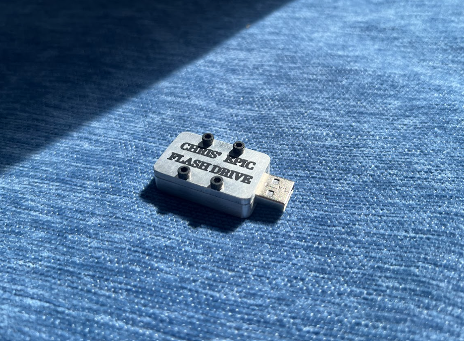 Machined USB Flash Drive | MENG 287: Intermediate Mechanical Design